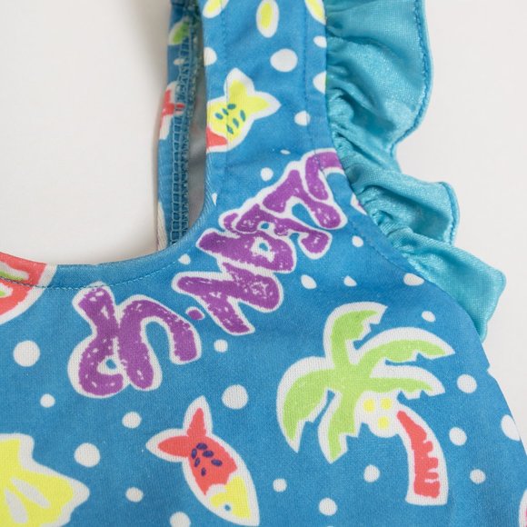 Vintage | Swim | Vintage Girls Bathing Swim Suit Retro Child | Poshmark